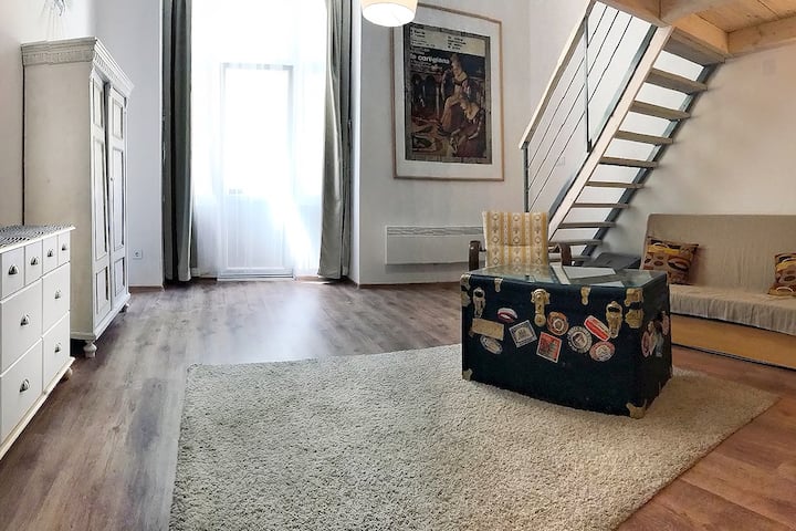 The Raday Loft Apartment | 2br+2ba - Budapest