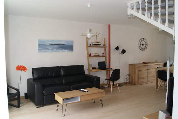 Maison De Vacances Bord De Mer 6 Lits 4 Chambres - Ploemeur