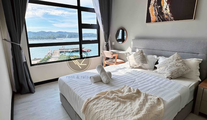 Jq4 Sea&pool View Stunning,carpark,wifi,netflix@jq - Kota Kinabalu