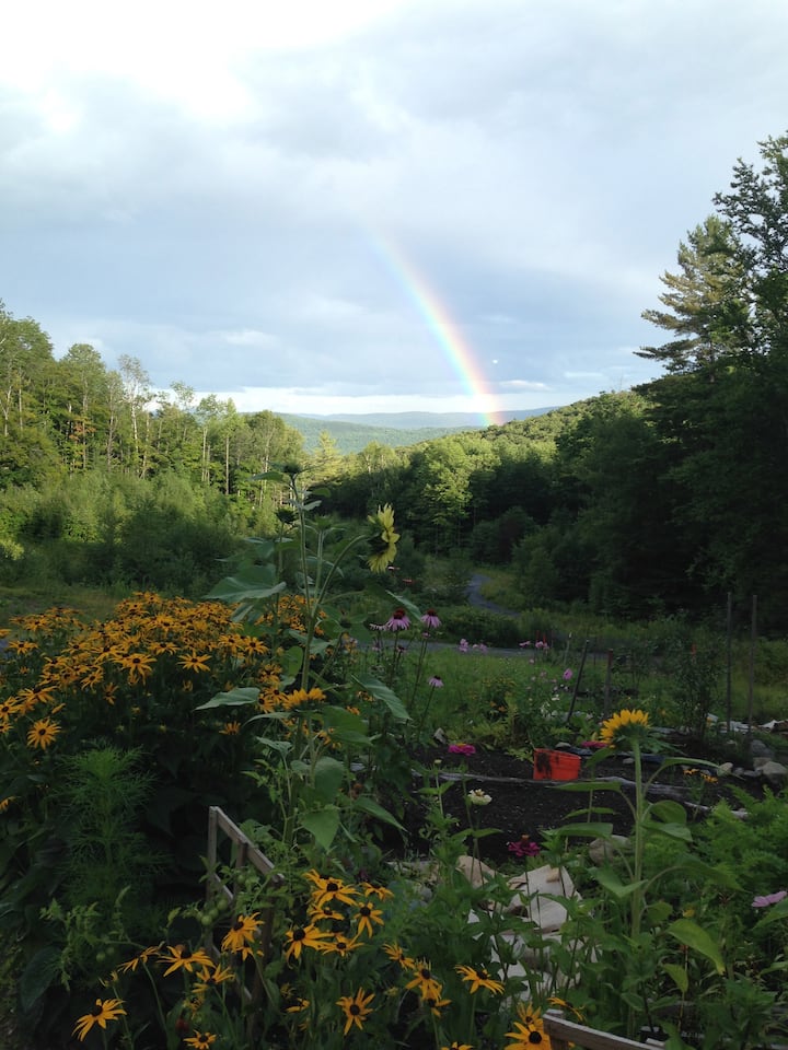 Solar Powered Mountain Top Getaway - Waterbury, VT