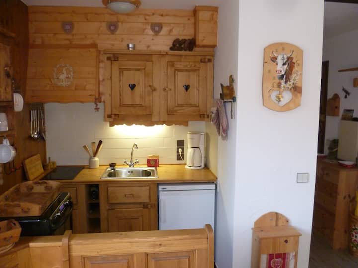 Appartement à Combloux à 200m Du Ski Bus - Cordon