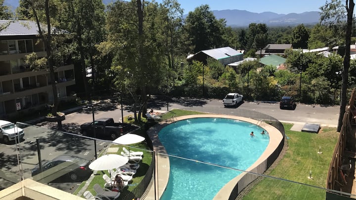 Moderno Departamento, Muy Equipado, Céntrico - Pucón