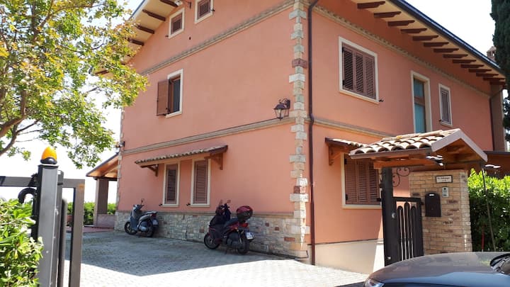 Appartamento In Villa E Panorama Stupendo Sul Mare - Alba Adriatica