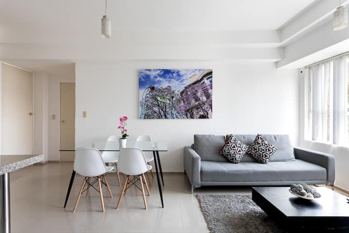 Beautiful 3br 2bth Apt. In Col. Roma Norte - Mexico city, Mexico