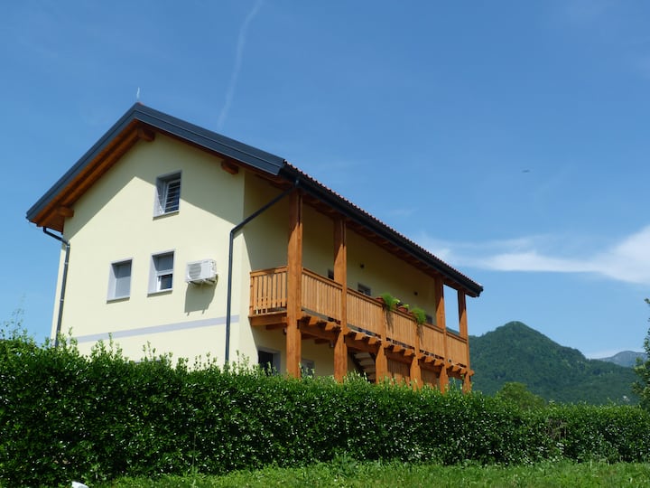 Hišašmihelka- Superior With Mountain  View -Veliki - Bovec