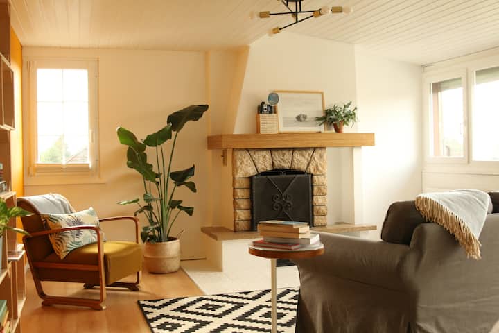 Lilly's Attic Cozy,campagne, Ensoleillé, Entrée Pv - Yvonand