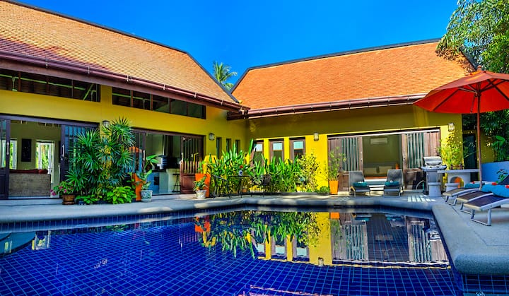 4 Bed Villa, Free Car, Large Pool, Near Lamai - Koh Samui