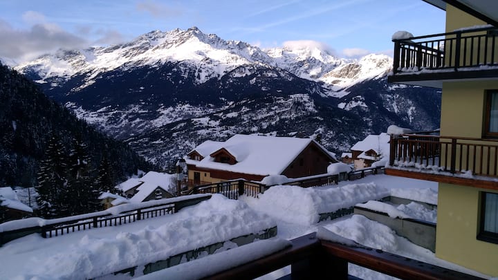 Appartement 6 Personnes Valfrejus . Superbe Vue - Aussois