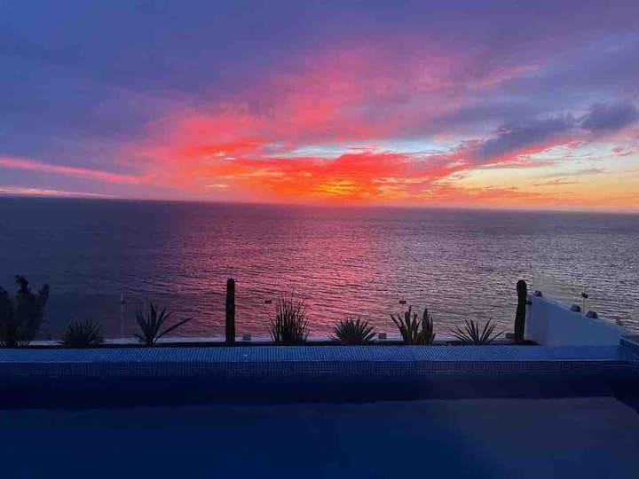 Depa Con Vista Al Mar! A Pasos De La Playa! - Mazatlán