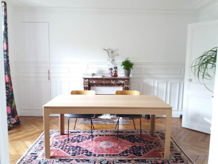 Calm & Cozy Apartment In Père Lachaise 60m2-sqm -