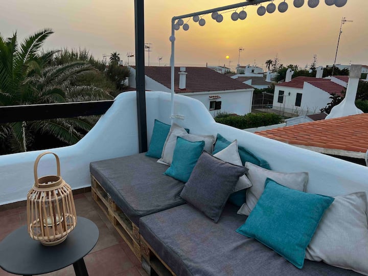 Villa En Cap D’artutx Segunda Línea Del Mar - Minorka