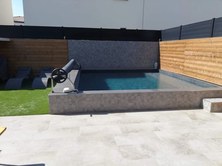 Villa 130m² Avec Piscine à 4km De La Plage - Vic-la-Gardiole
