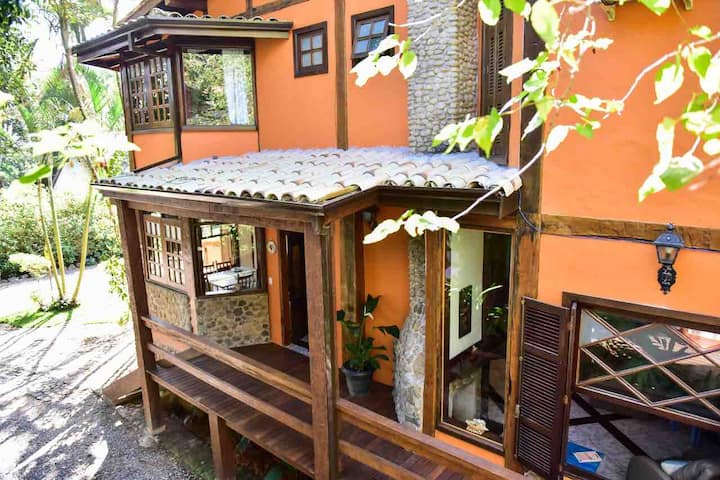 Casa Colonial Em Um Paraíso Dentro Da Ilhabela. - Ilhabela