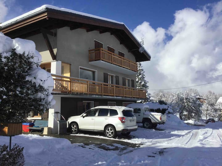 Appartement Face Au Mont Blanc - Cordon