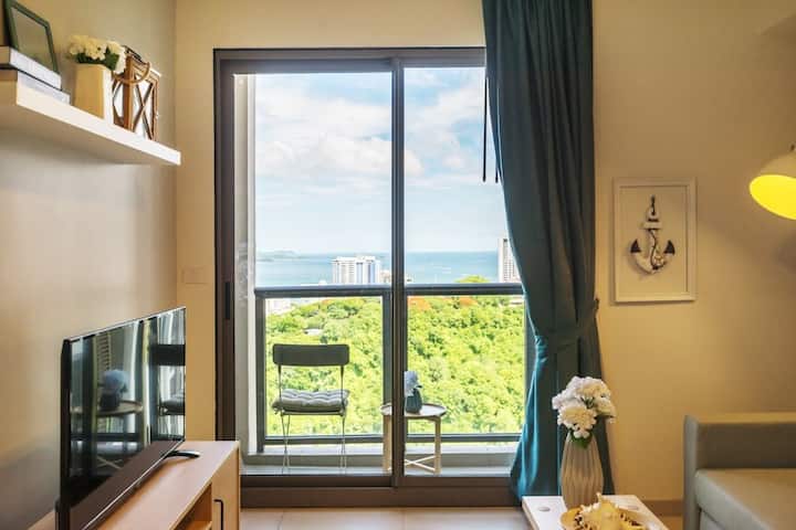 Sea View_2 Bedroom_family_• Pool • Gym_beach 900m. - Pattaya City