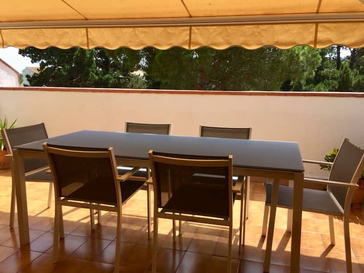 Bright 2bd With Terrace, Pool And Tennis Court - Platja d'Aro