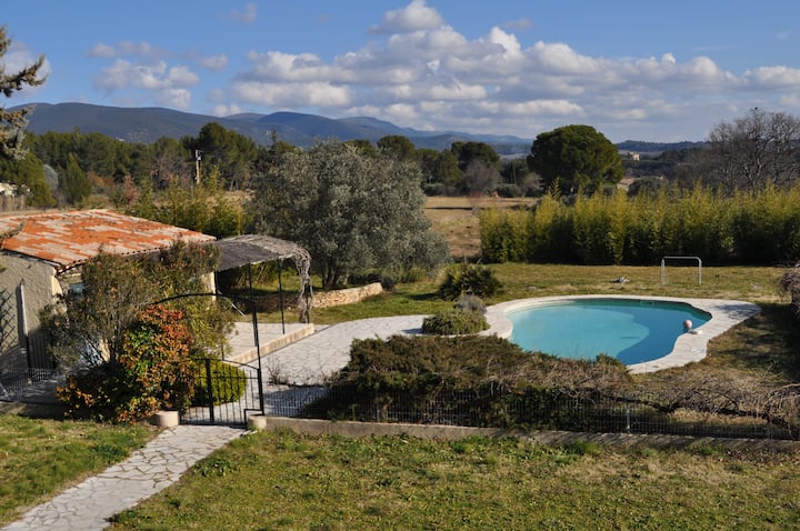 Chambre Avec Piscine Face Au Château De Lourmarin - Lourmarin