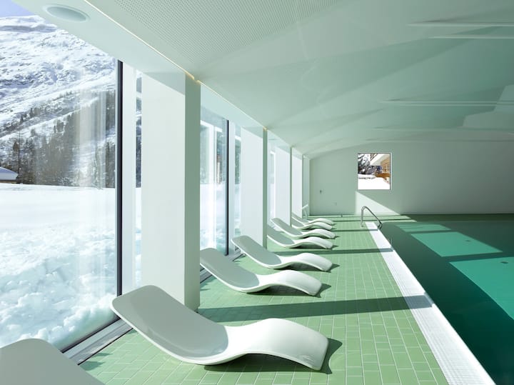 Zinal -Valais Appartement Renové-piscine Et Spa - Arolla