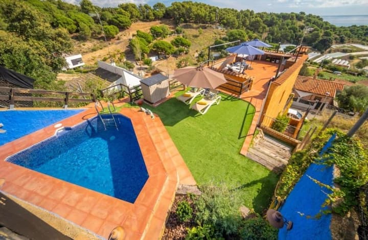 Pura Vida. Roof Top Con Piscina, Bbq Y Vistas Mar - Calella