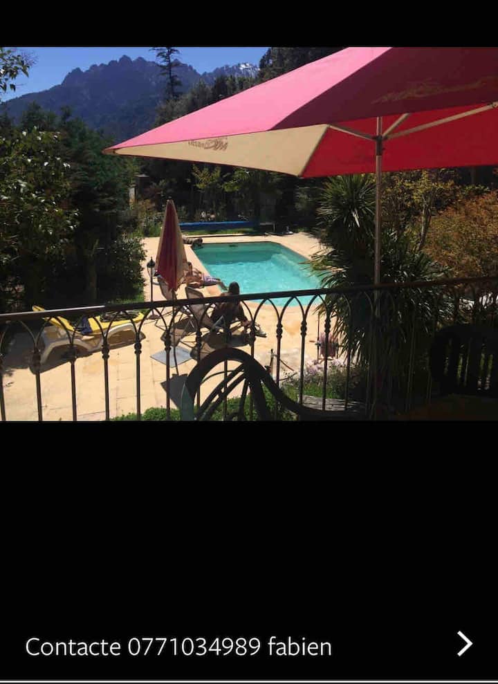 Superbe Villa Tout Confort Piscine Vue Imprenable - Asco