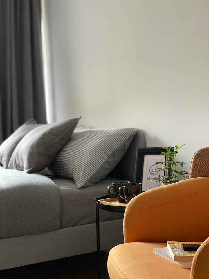 Micasa信義 | #2 | Modern And Cozy Designer Apt. - 南港區