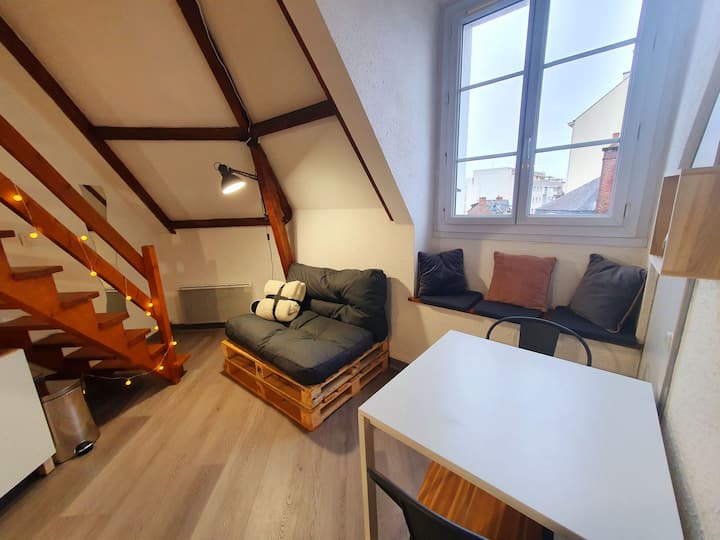 Studio Duplex Rennes Proche Rennes Centre - Rennes