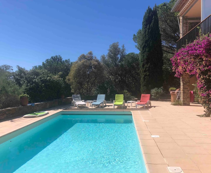 Bormes Les Mimosas Vue Imprenable Dans Lieu Calme - Le Lavandou