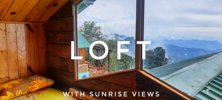 Rustic Haven C2 | Mountain Chalet With Loft - Kodaikanal