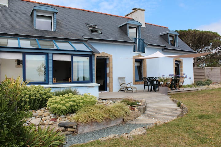Tyglaz, Maison De Pêcheur,10 Personnes,vue Sur Mer - Douarnenez