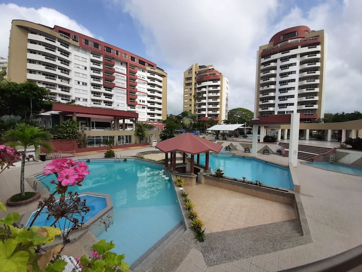 Suite Frente Al Mar En Bello Conjunto Familiar - Atacames