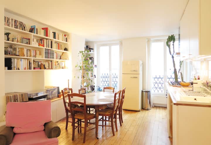 Grand 4 P Type Loft Montmartre/abbesses - 