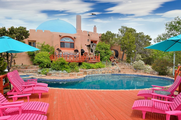 The Rass Mandal Residence:  A Unique Oasis For Families, Reunions & Getaways - Santa Fe, NM