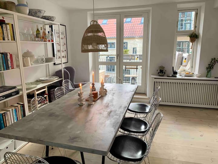 Spacious Flat With Sunny Terasse Near Cph Central - Copenhagen