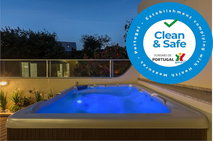 Private Jacuzzi Townhouse Golf And Beach - Albufeira