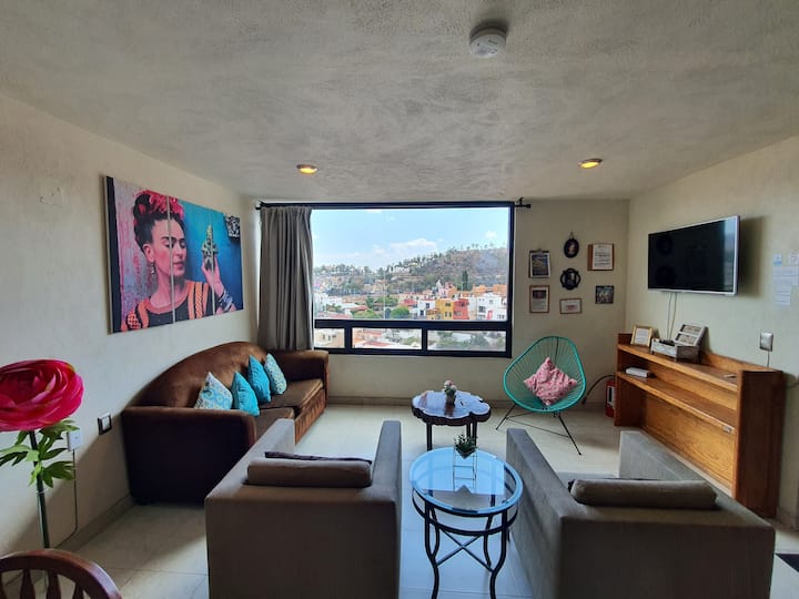 Casa Frida, Hospédate Con Una Vista De Ensueño ! - グアナフアト