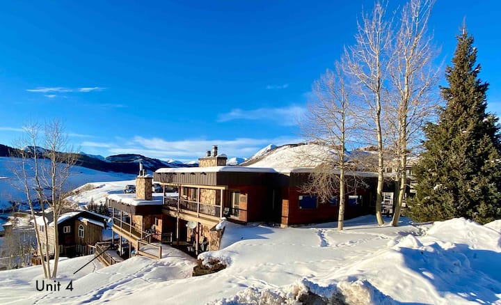 Great Views! 2 Bed 2 Bath Condo In 4 Unit Bldg - Crested Butte, CO