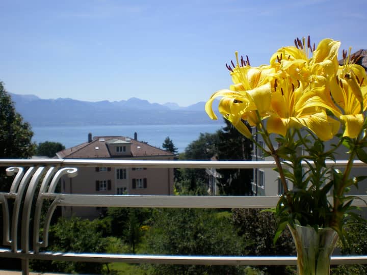Beautiful Apartment, Great Location, Lake View - Losanna