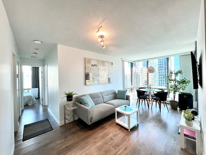 90+ Days @Dt Pet Friendly Near Beach Free Parking - Vancouver