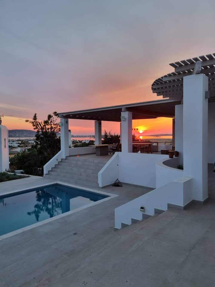 Villa Glysidia Sunset • Pool • Bbq - Antiparos