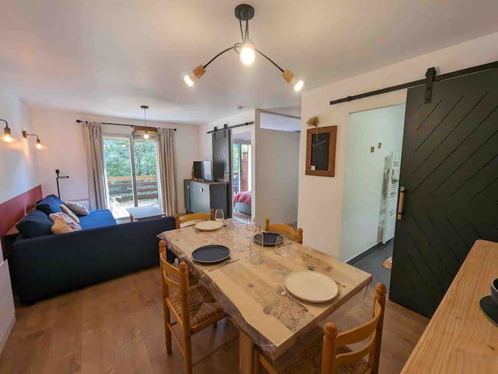 Appartement Cozy Avec Vue Et Garage - Cauterets
