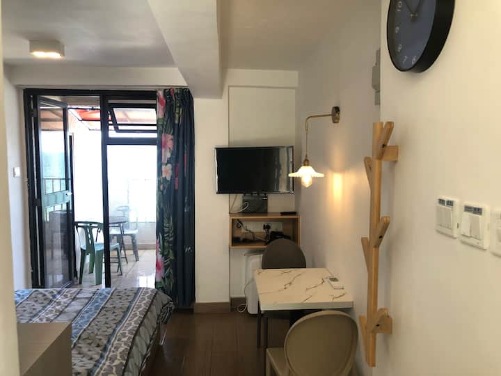 長洲東堤小築Cheung Chau Rm:5d1海景房 免費燒烤爐 -