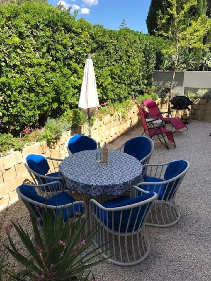 Beau T3 Privé En Rez-de-jardin à 100m De La Plage - Les Issambres