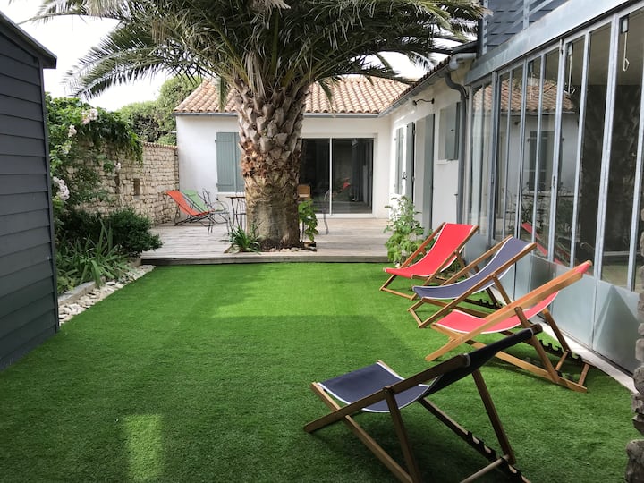 Maison Famille De Charme Cœur Village Proche Plage - Le Bois-Plage-en-Ré