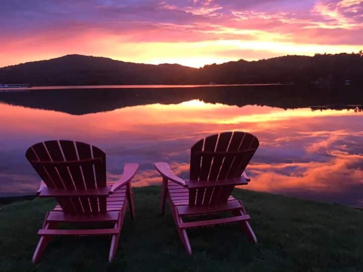 Lakefront Balcony - Saranac Lake, NY