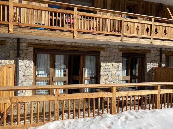 Courchevel1650-le Belvédère-t2 Ski Aux Pieds-4pers - Courchevel Le Praz, France