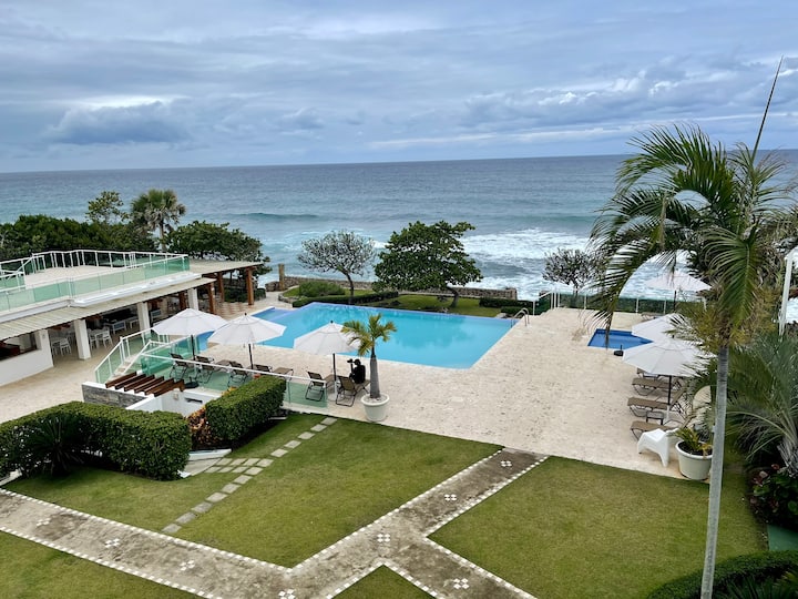 Beachfront 3br Luxury Apt Bay Rock -Cabarete|a1br2 - Sosúa