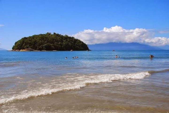 Casa Simples E Sossegada Praia Da Cocanha - Caraguatatuba