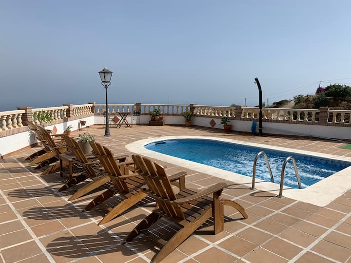 Villa Calabasas - Con Vistas Panorámicas Al Mar - Costa Tropical