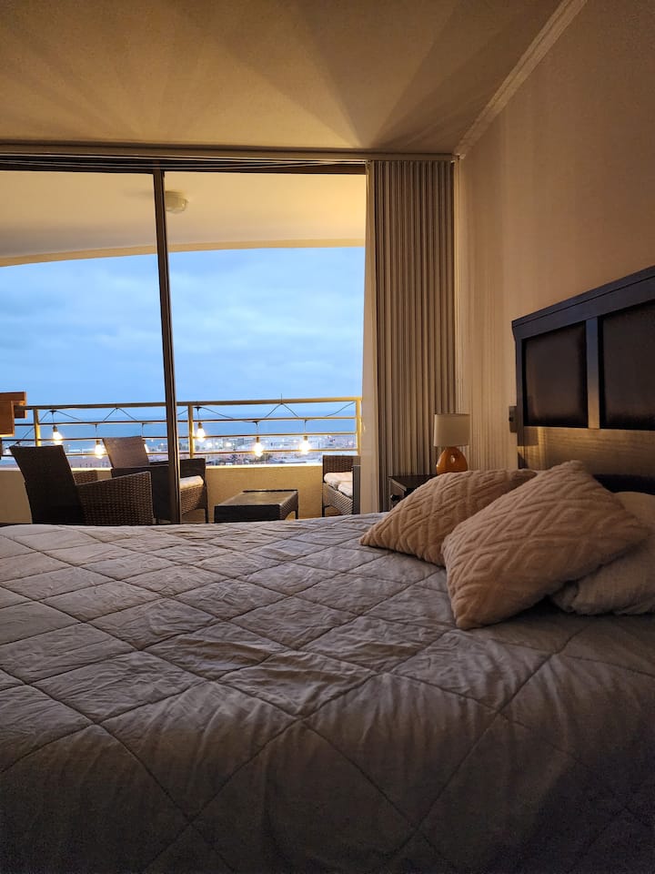 Amplio Depto. Con Vista Al Mar Y Terraza Completa - Antofagasta, Chile