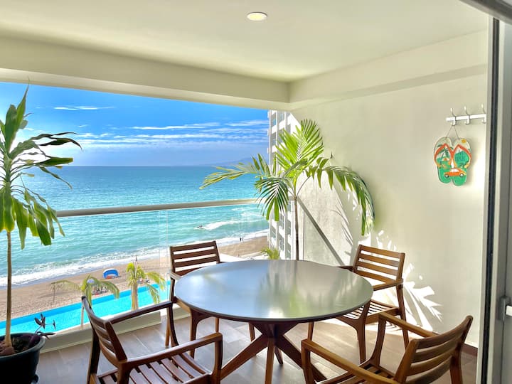 Cama King Frente Al Mar, Gym Wifi 120mb 29% Descto - Puerto Vallarta